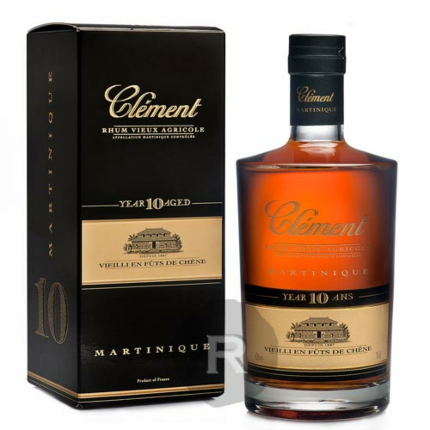 Le rhum Clément hors d'âge : un vieillissement de 10 ans